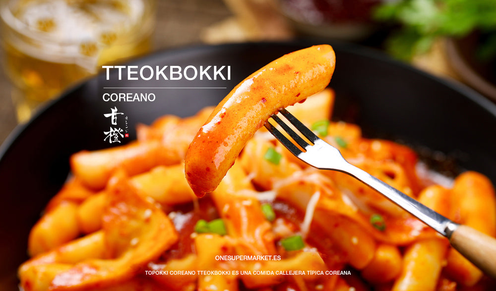 Tteokbokki Coreano Topokki 500grs | Jongga | OneSupermarket