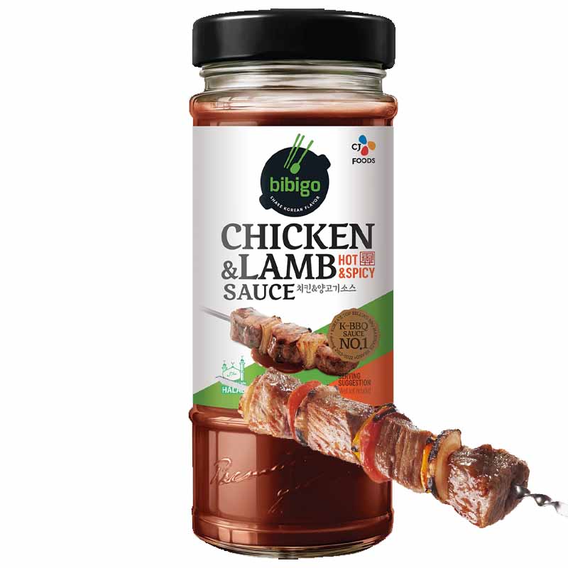 Salsa BBQ Picante Pollo cordero 490grs | Bibigo | OneSupermarket