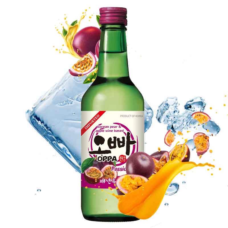 Korean Passion Fruit Soju Liqueur 360ml | OPPA | OneSupermarket