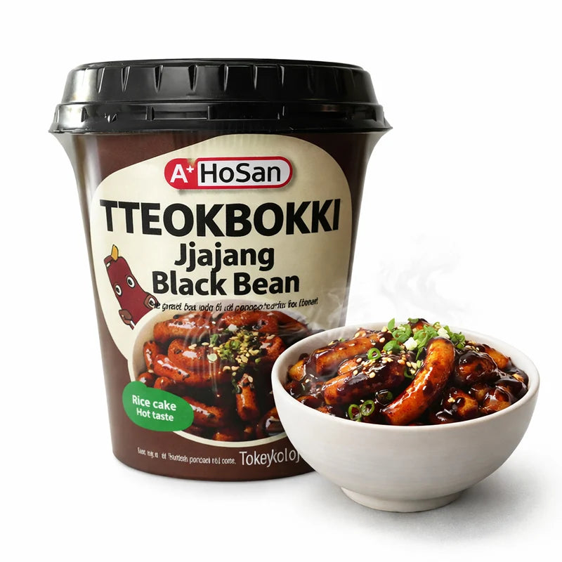 Tteokbokki Coreano Instantâneo 130grs | Jjajang| Hosan