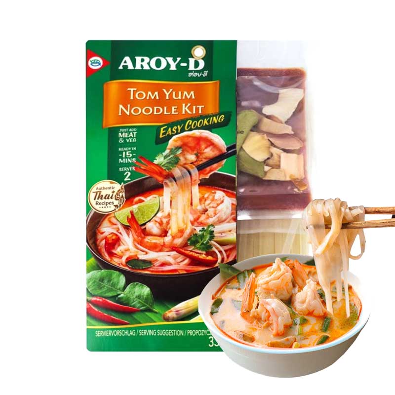 Kit de tallarines Tom Yum tailandés 232grs | Aroy D | OneSupermarket