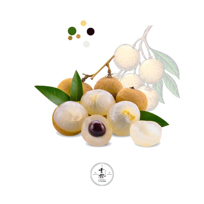 Longan Fresco 1kg | Ojo de dragon | OneSupermarket