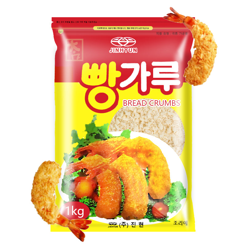 Korean panko breadcrumbs 1kg | JINHYUN | OneSupermarket